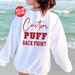 Custom Puff Back Print Add-on Listing - Etsy
