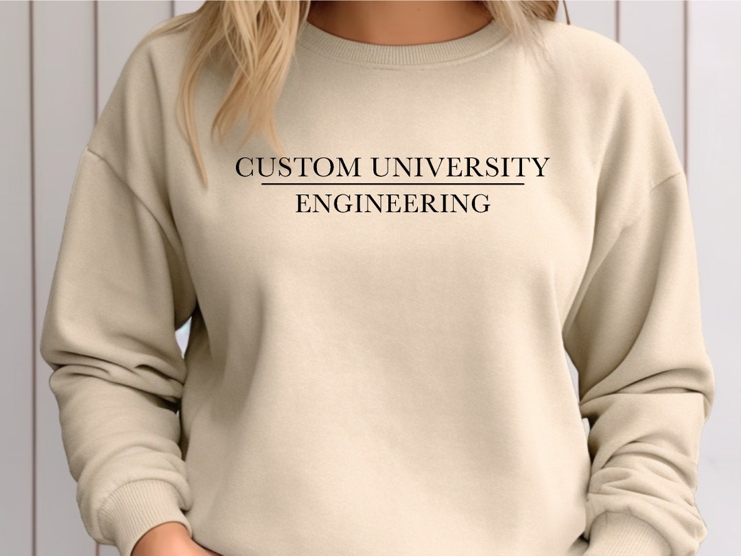 Custom College Sweatshirts, Custom University Name Sweatshirt ...