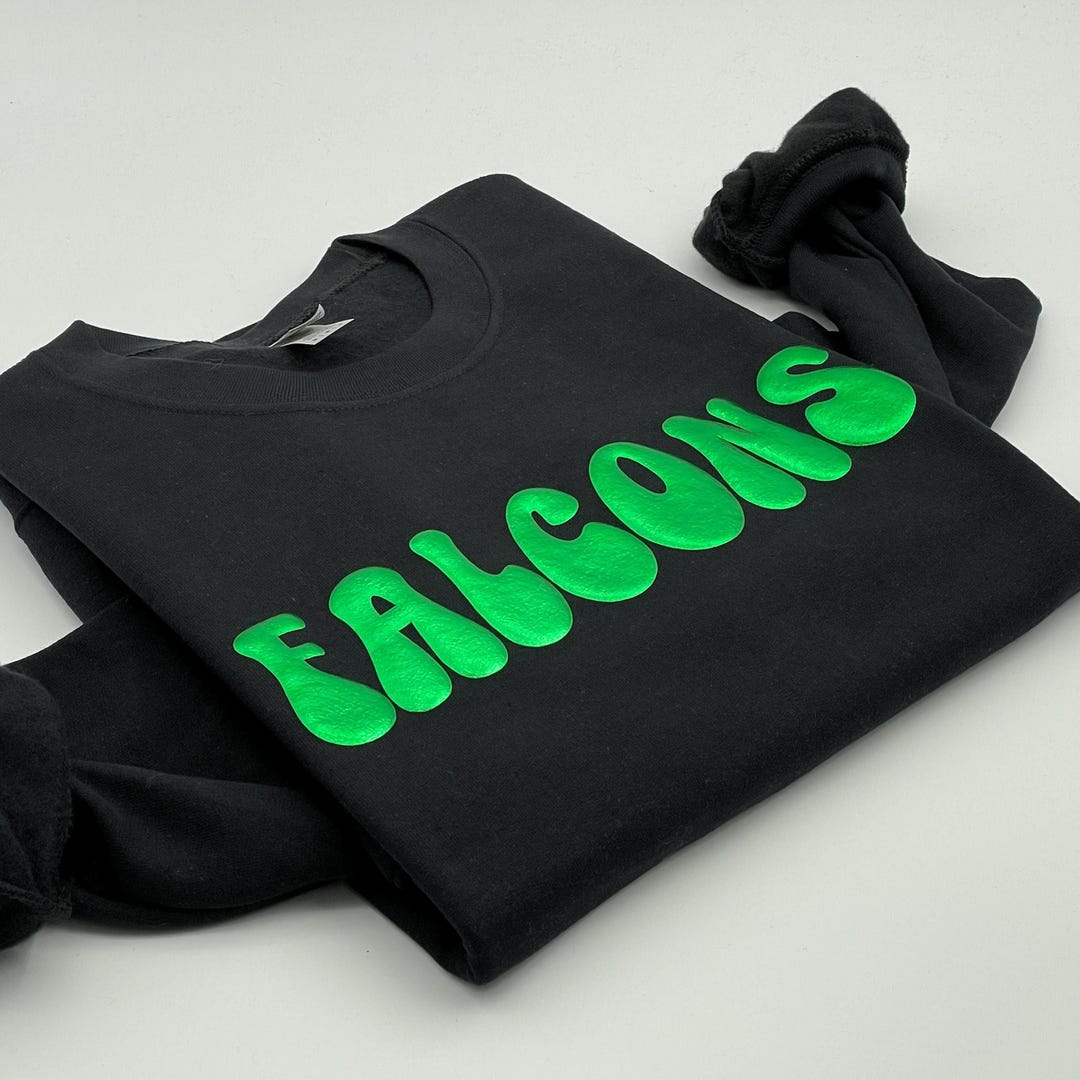 Custom Puff Team Name Sweatshirt, Custom School Name Sweatshirt ...