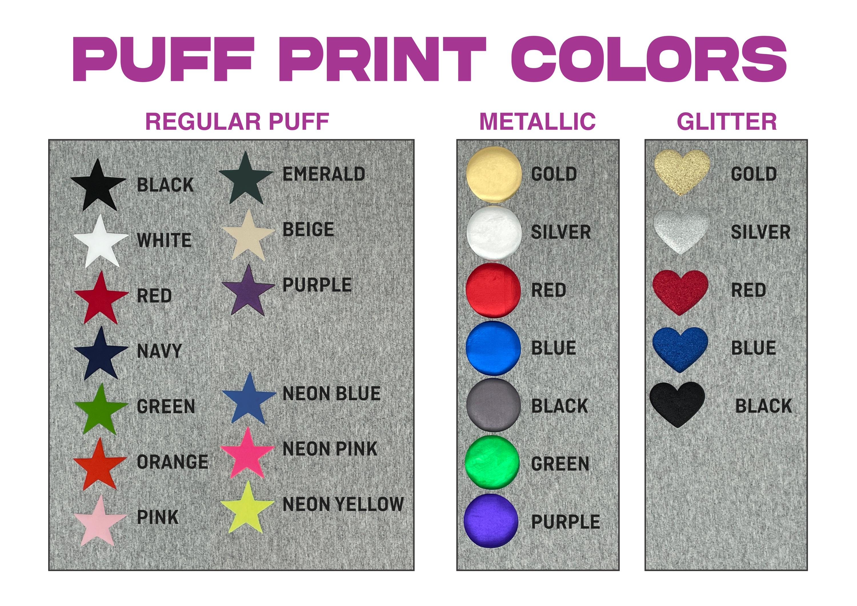 Custom Puff Back Print Add-on Listing - Etsy