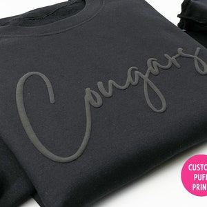 Custom Puff Back Print Add-on Listing - Etsy