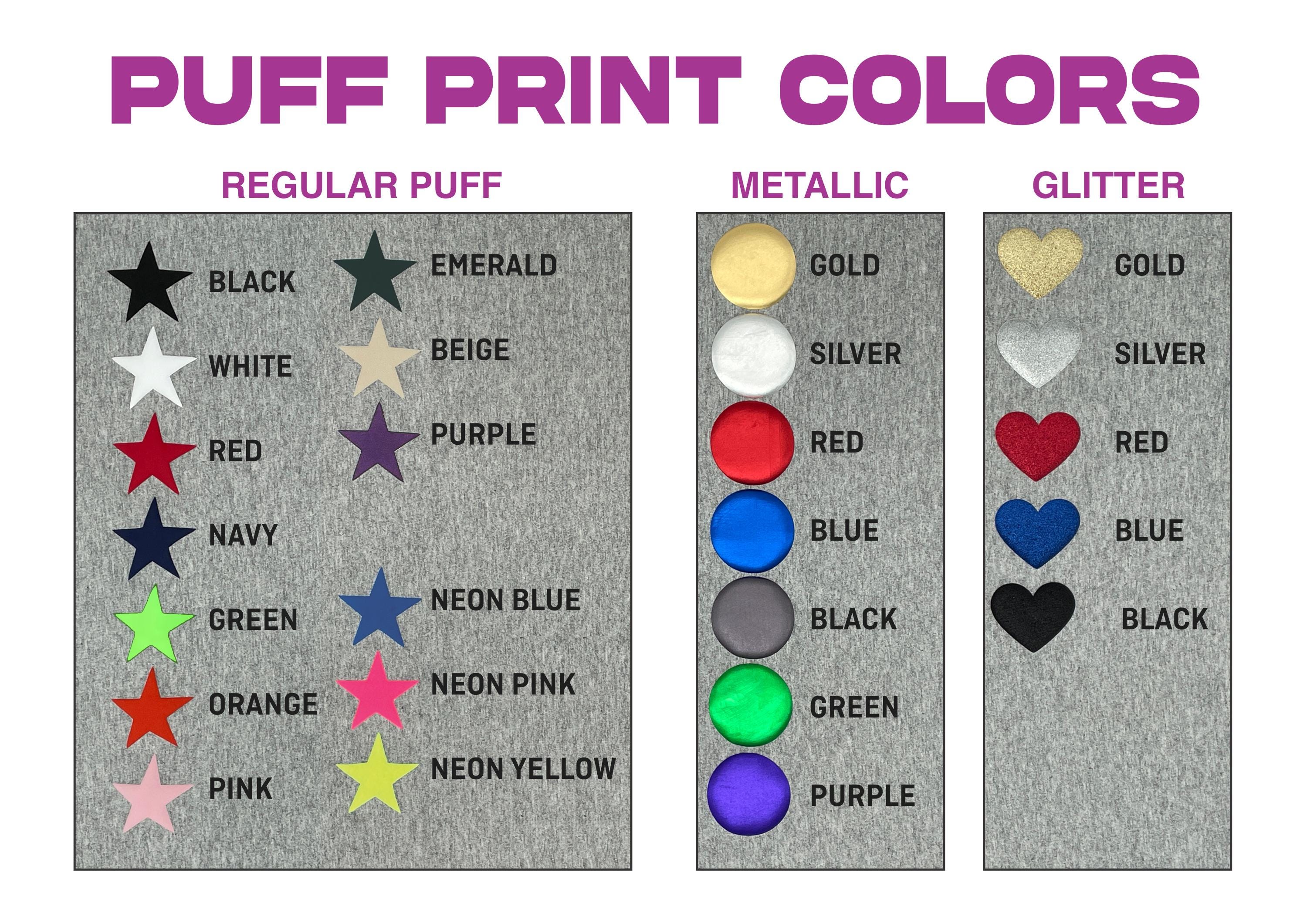 Custom Puff Print Sports Shirt, Puff Print Team Name Shirt, Custom ...
