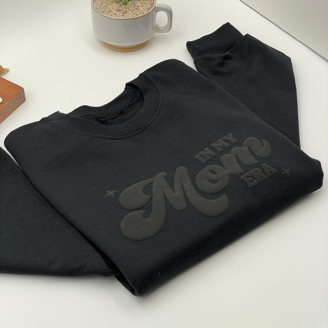 3D Puff Sweatshirt,in My Mom Era Sweatshirt,puff Mama Sweatshirt,gift ...