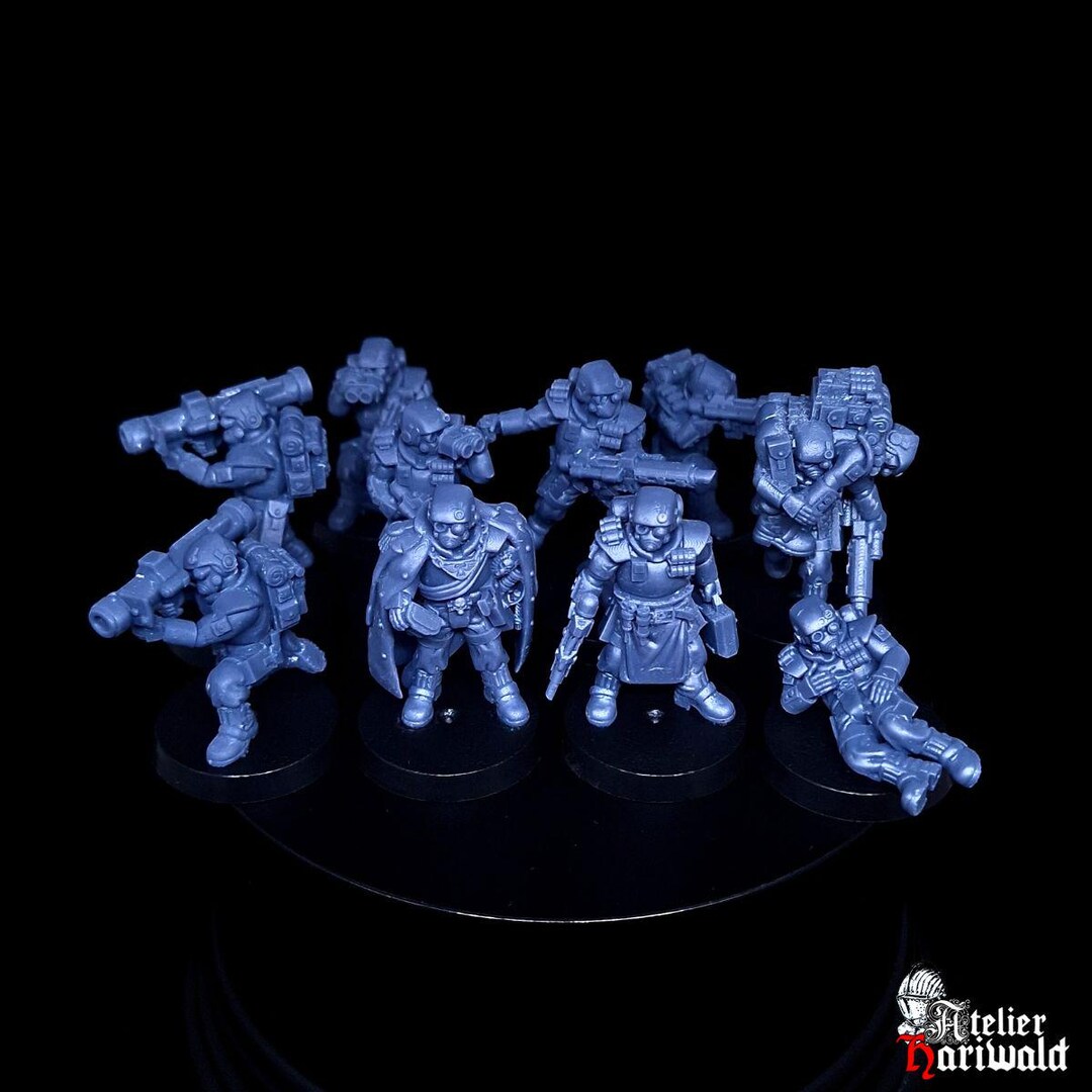 Wargame Grimdark - Rare Guard Regiments - Stormguard - Stormtroopers - Etsy