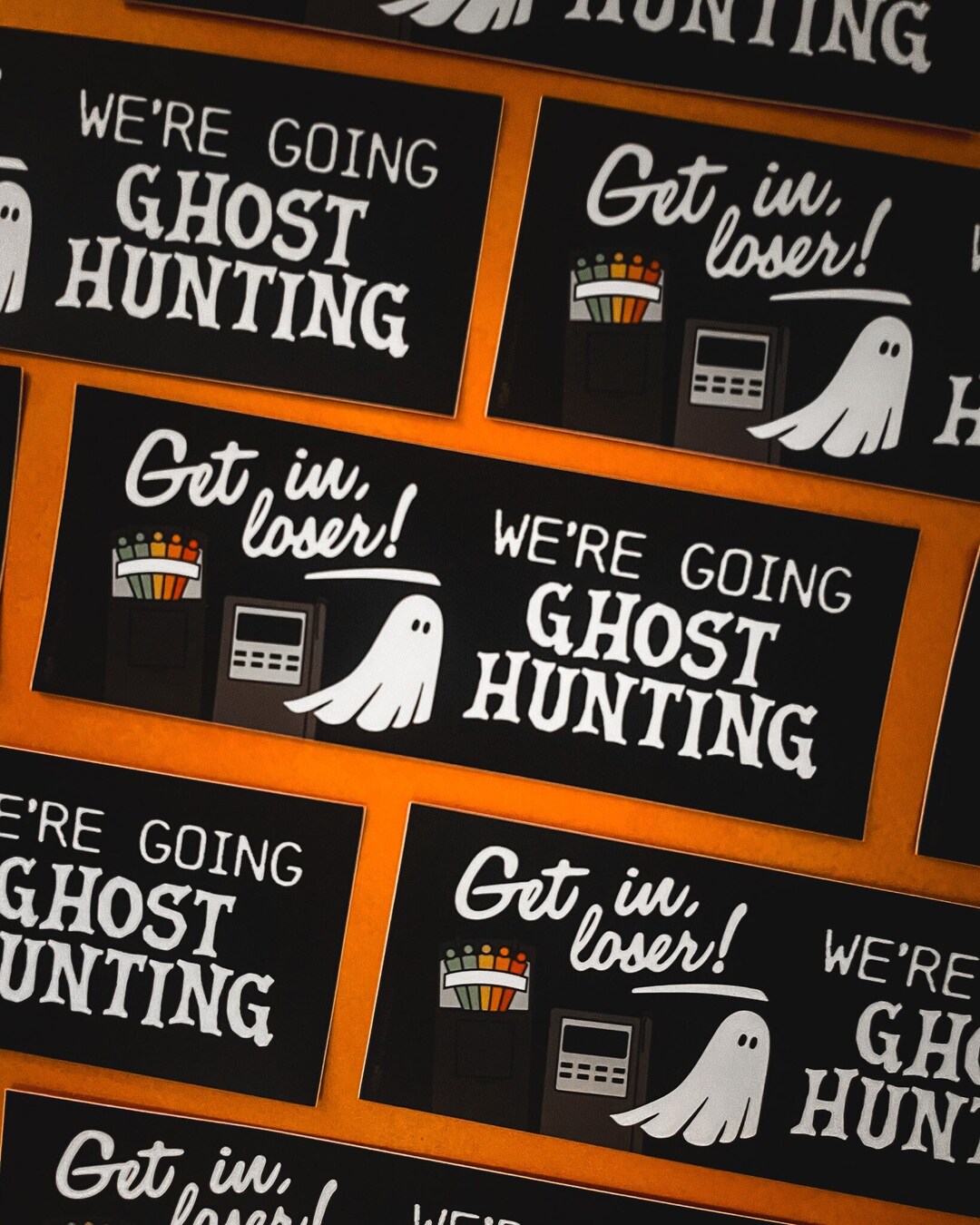 Ghost Hunting - Bumper Sticker - Halloween - Paranormal Investigator ...
