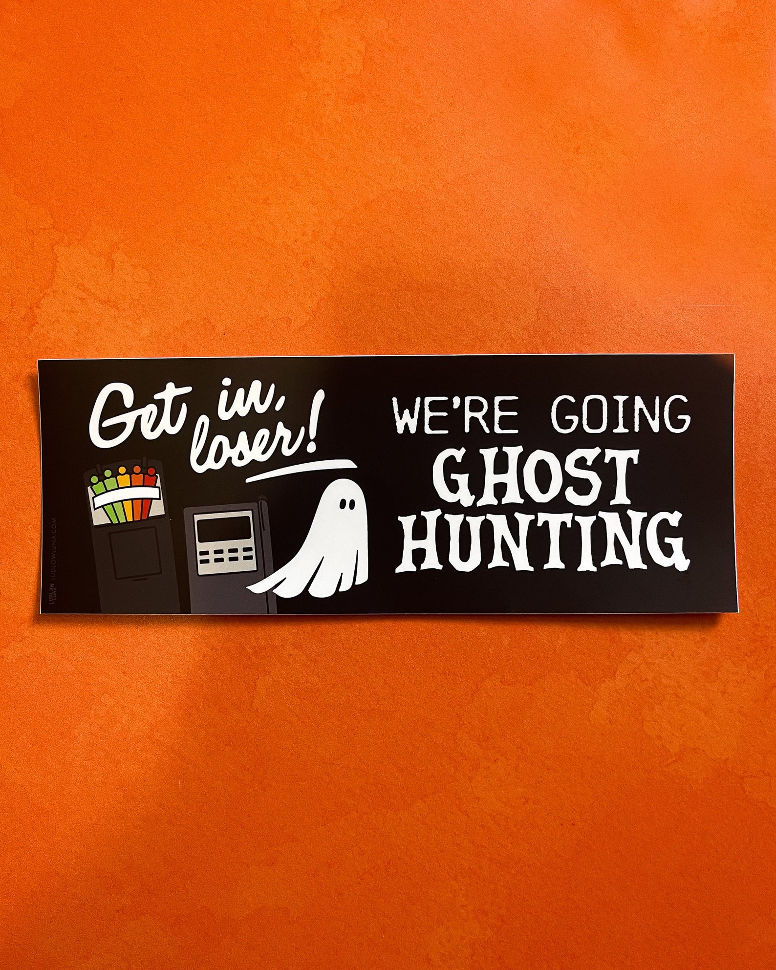 Ghost Hunting - Bumper Sticker - Halloween - Paranormal Investigator ...