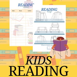 Kids Reading Challenge & Tracker - Etsy