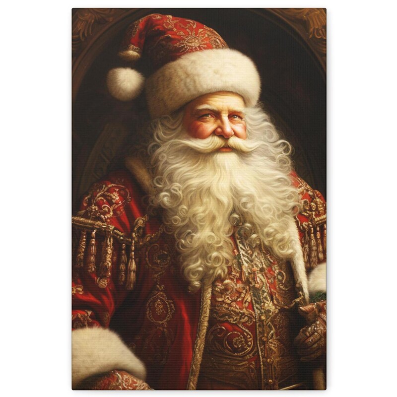 Victorian Santa - Etsy