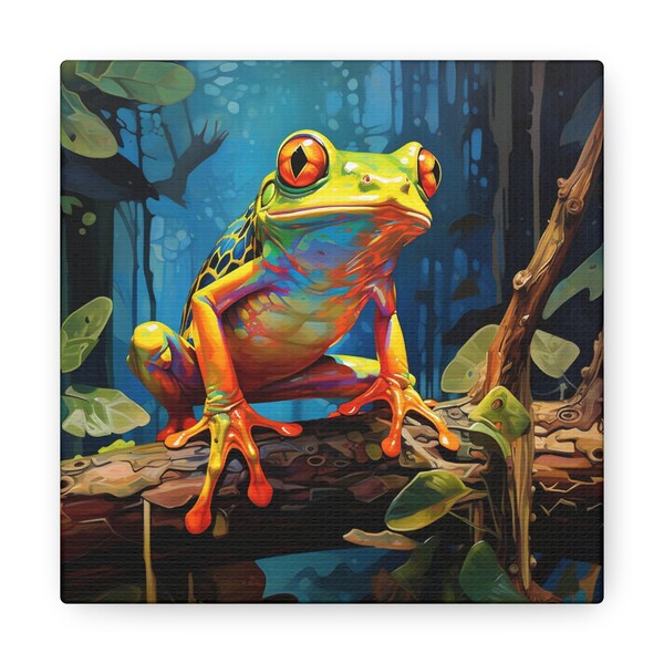 Tree Frog Print - Etsy