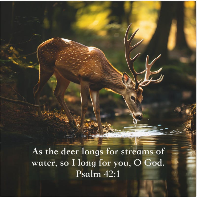 Psalm 42 1 - Etsy