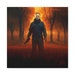 Halloween Wall Art Michael Myers Holding a Large Knife - Etsy