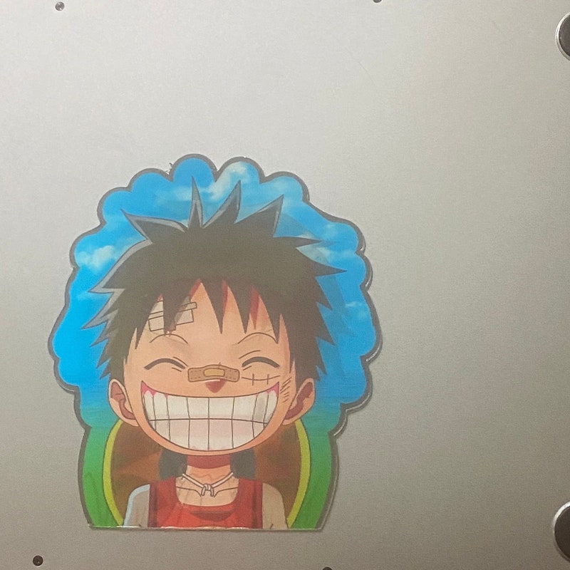 One Piece Motion Stickers - Etsy