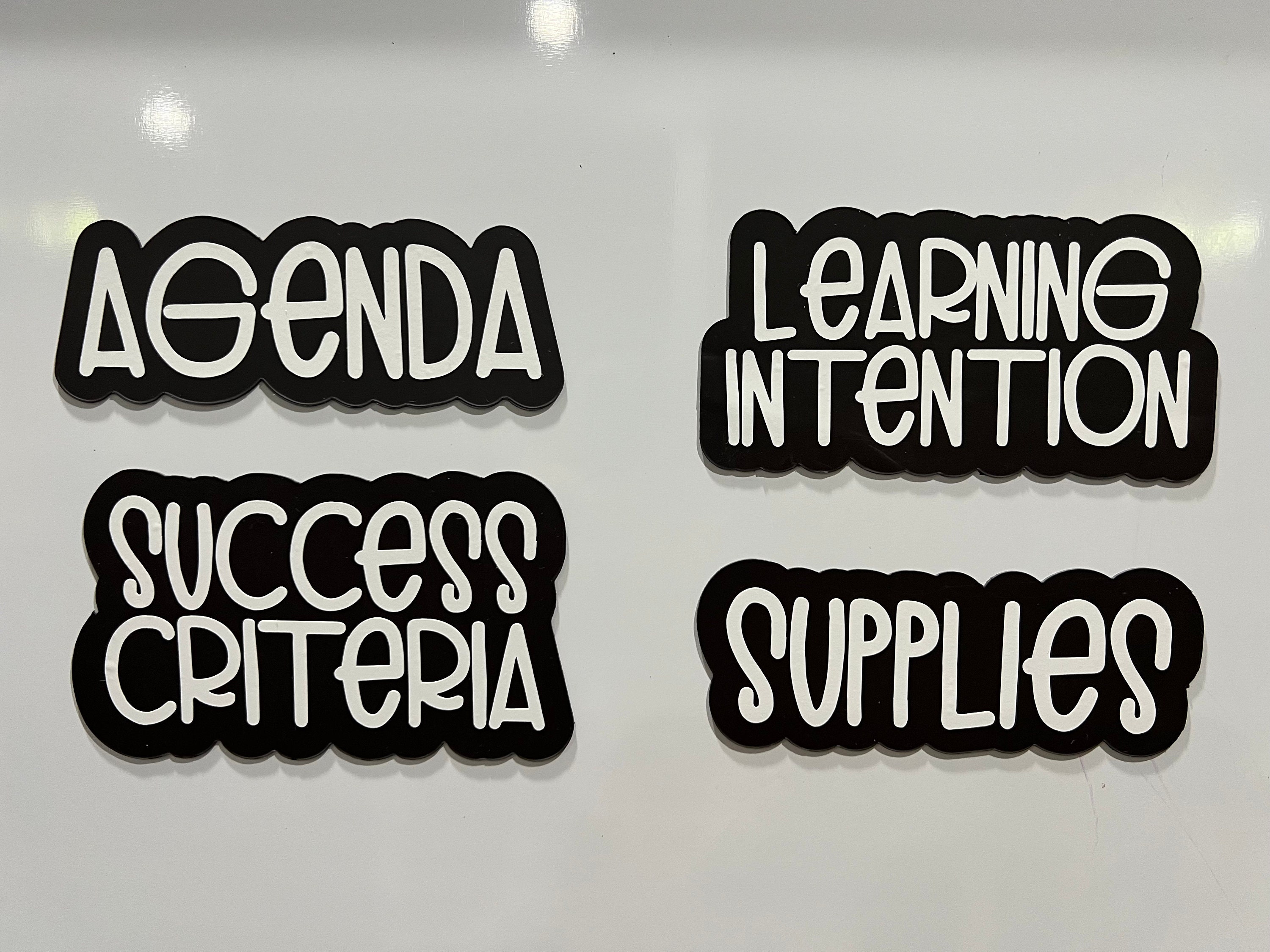 BUNDLE 6 Classroom Whiteboard Magnets, Teacher Magnets, Teacher Gifts ...