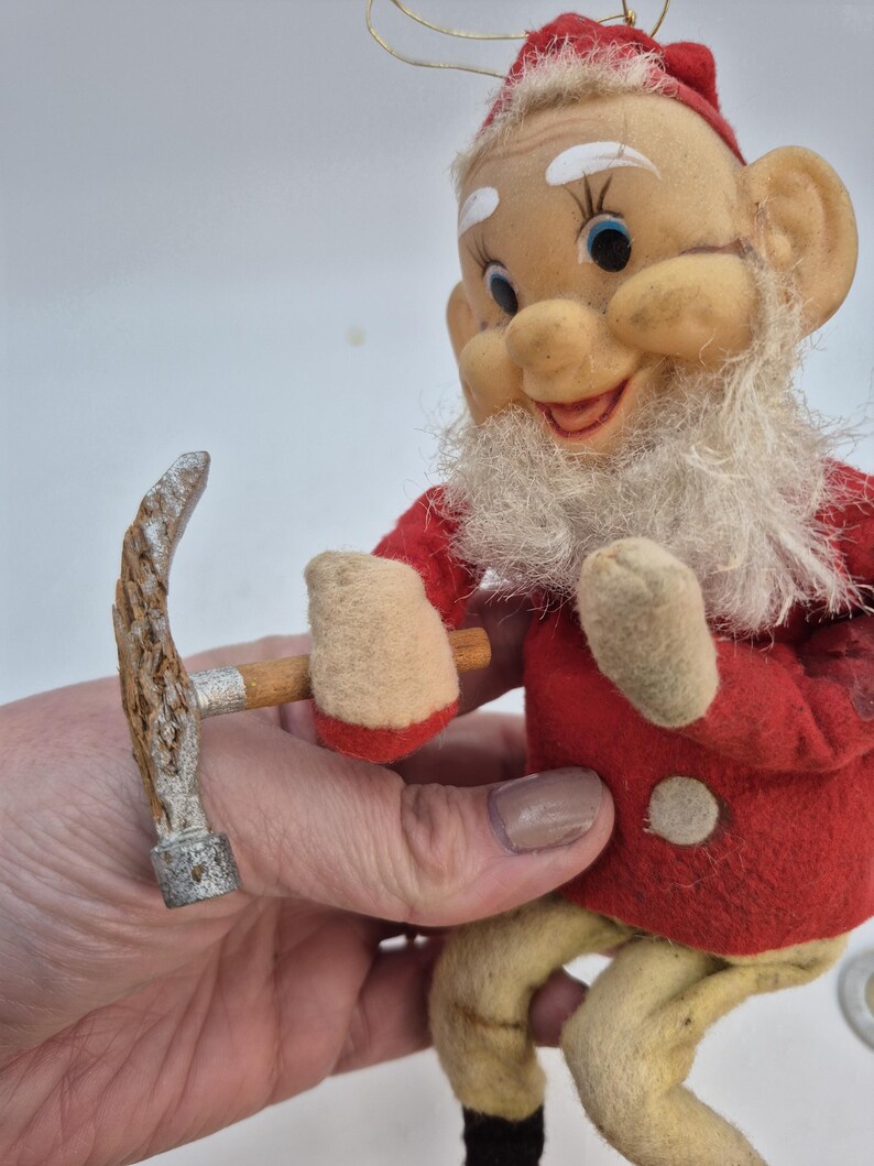 Antique Christmas Elf / 7 Dwarfs Snow White - Etsy