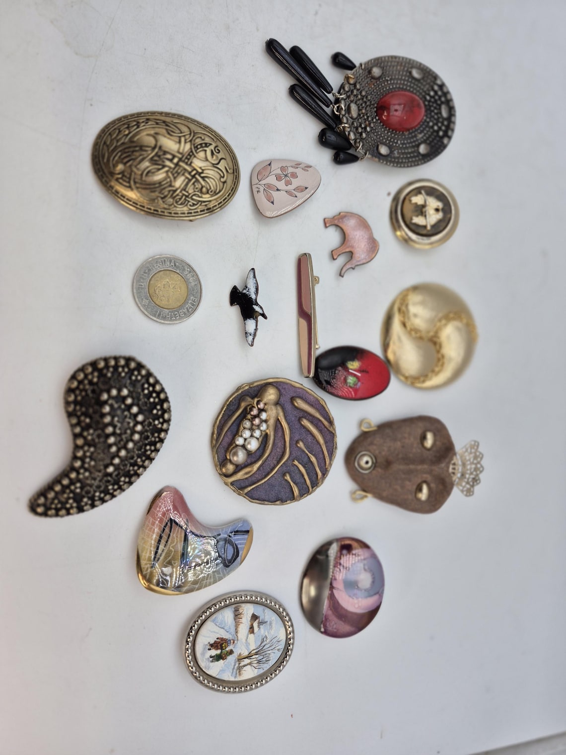 Vintage Brooches - Etsy Canada