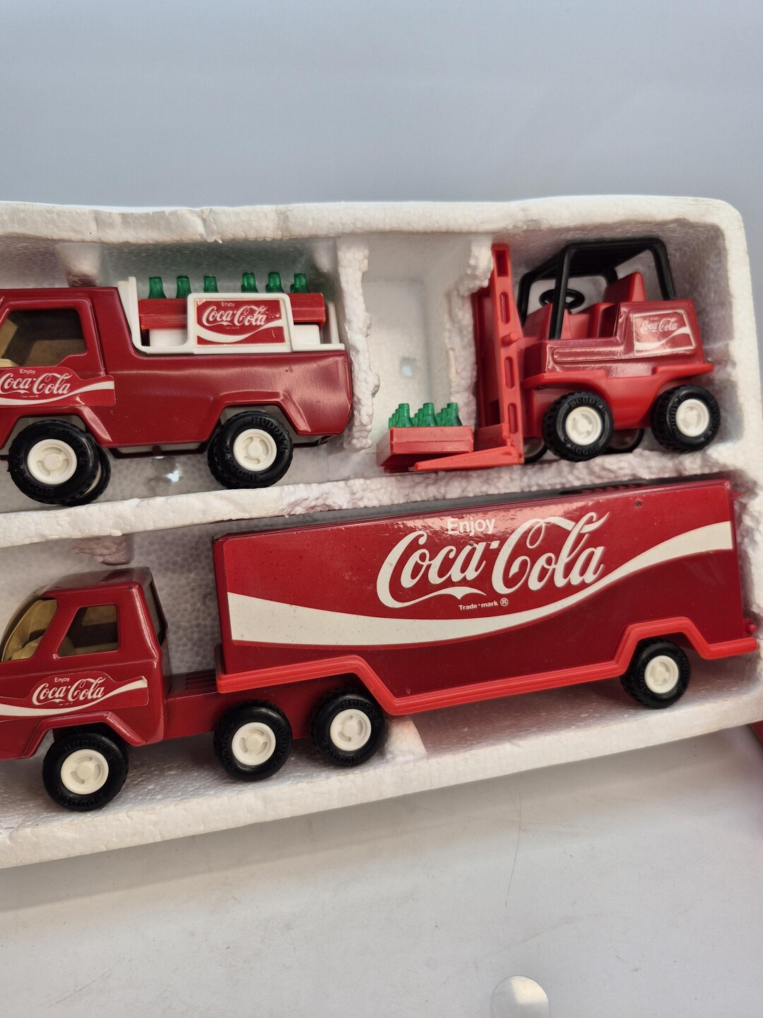 Antique Marks Coca-cola Truck in Yellow Metal - Etsy Australia