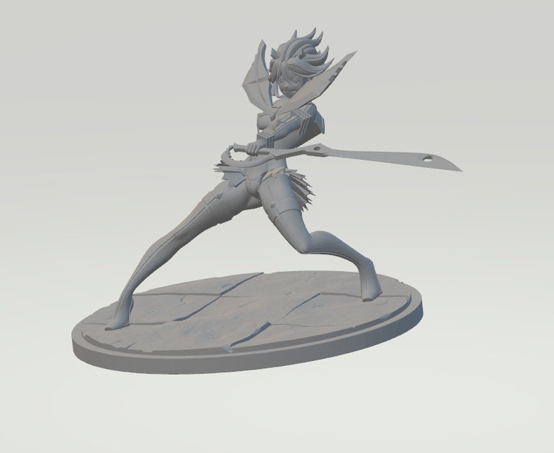 Ryuko Matoi Kill La Kill 3D Model for Print - Etsy