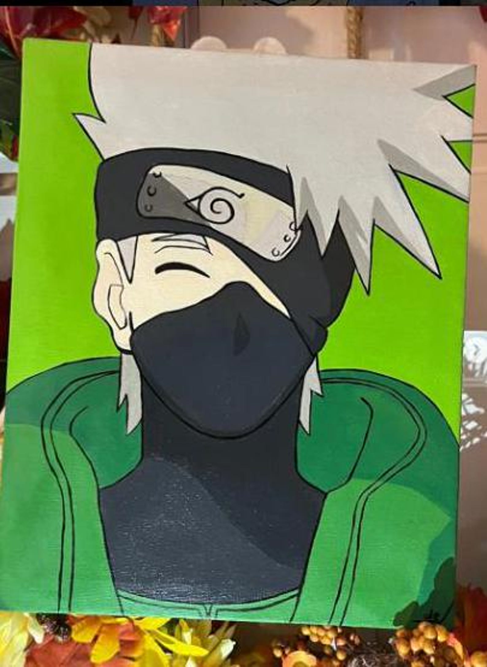 Handmade Anime Acrylic Painting || 8x10in - Etsy