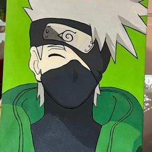 Handmade Anime Acrylic Painting || 8x10in - Etsy