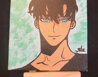 Handmade Anime Acrylic Painting || 8x10in - Etsy