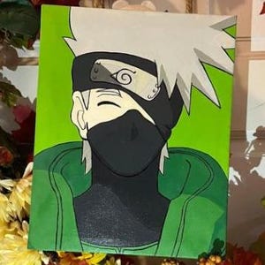 Handmade Anime Acrylic Painting || 8x10in - Etsy