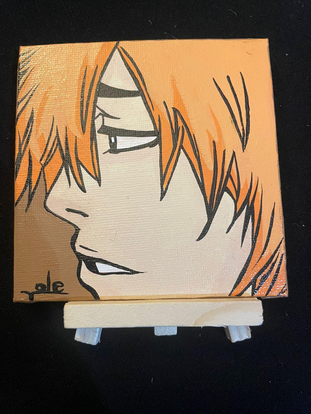 Handmade Anime Acrylic Painting || 4x4in - Etsy