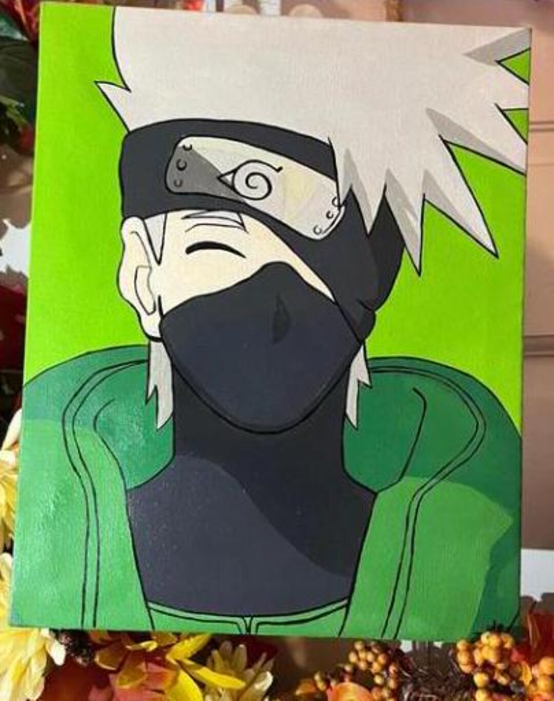Handmade Anime Acrylic Painting || 8x10in - Etsy