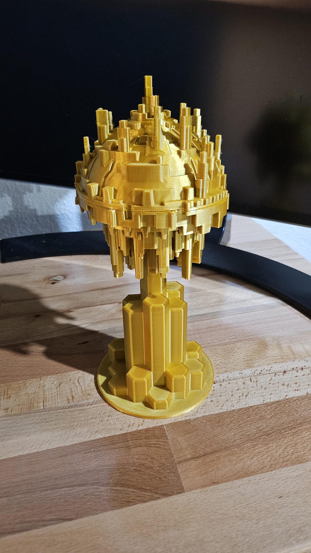 Twilight Imperium War Sun Gold Trophy - Etsy