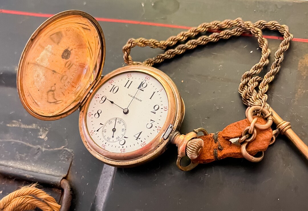 Late 1800s Waltham Pocket Watch - Etsy