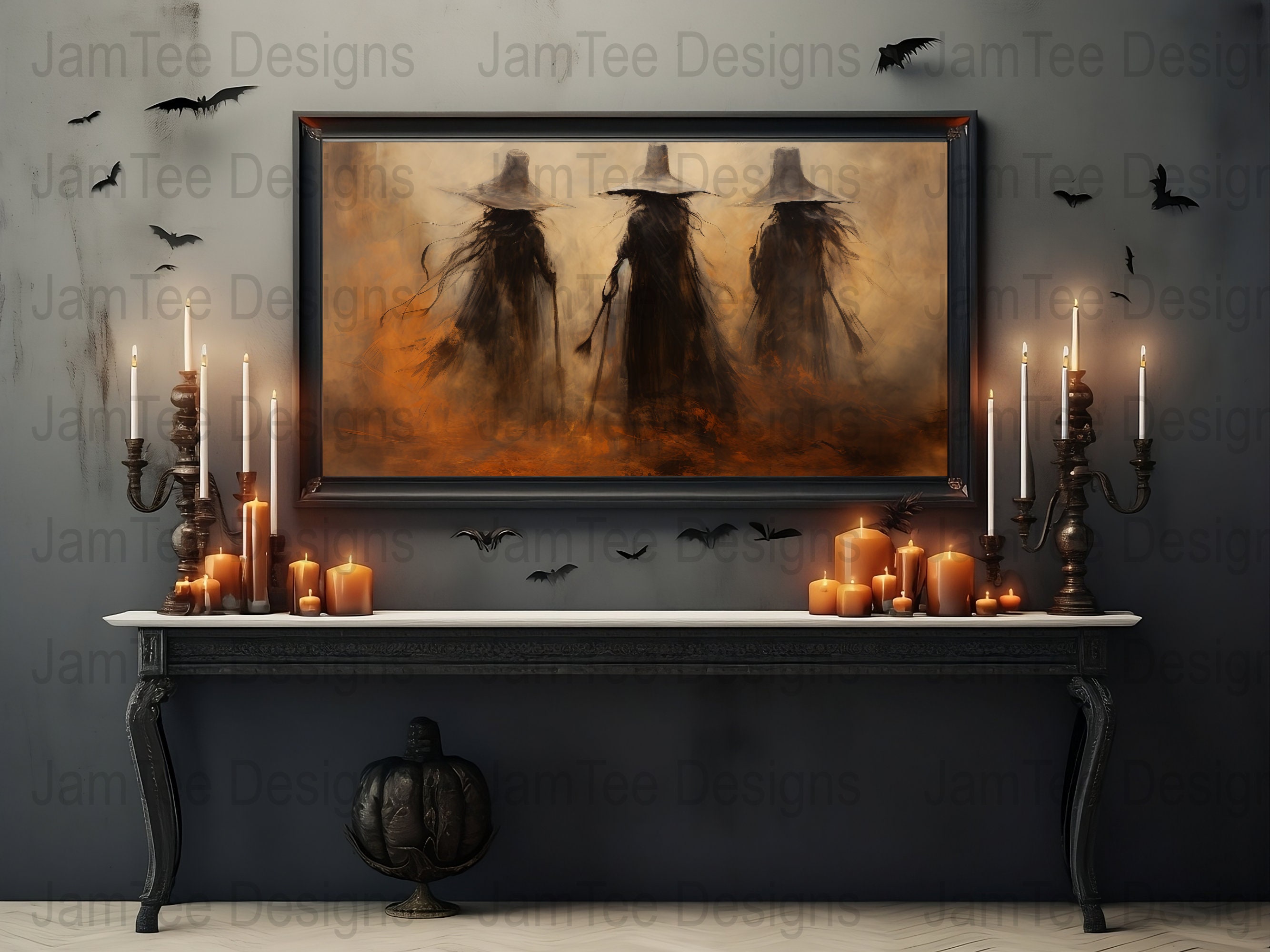 Witch Trio Witches SVG and PNG Bundle for Print or Your Own - Etsy