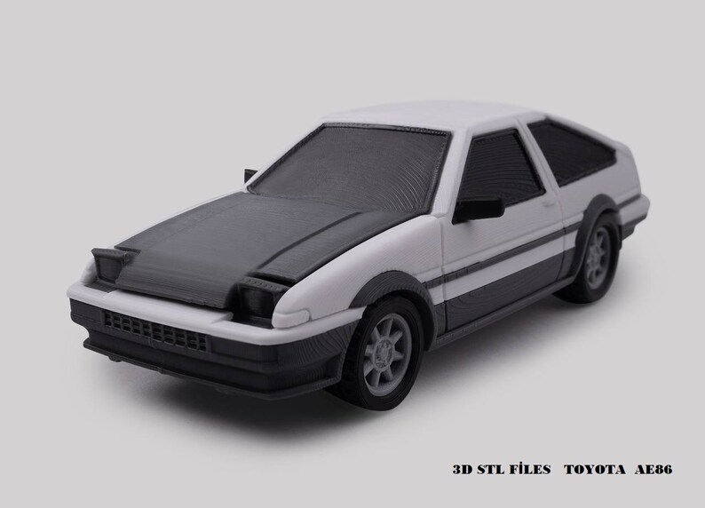 Initial-d Toyota AE86 3D Printed STL File - Etsy Israel