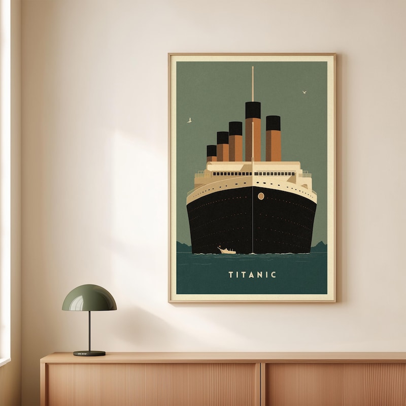 Titanic Posters - Etsy