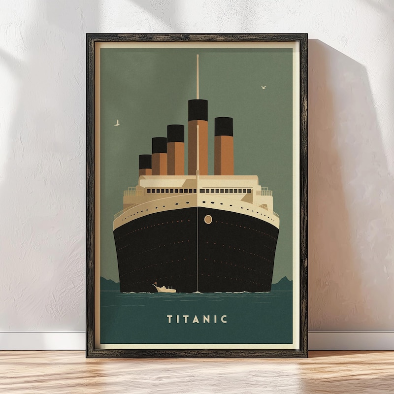 Titanic Posters - Etsy