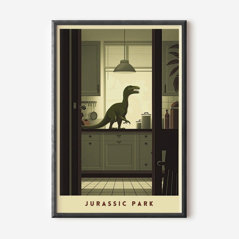 Jurassic Park Poster - Etsy