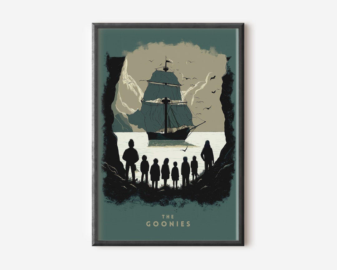 The Goonies Poster 80s Memorabilia Gift for Movie Lover - Etsy Australia