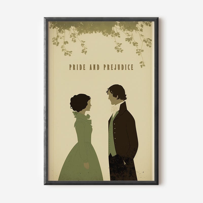 Jane Austen Poster - Etsy