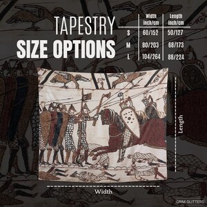 Norman Knights Charge Anglo-saxon Warriors Tapestry - Bayeux Tapestries ...