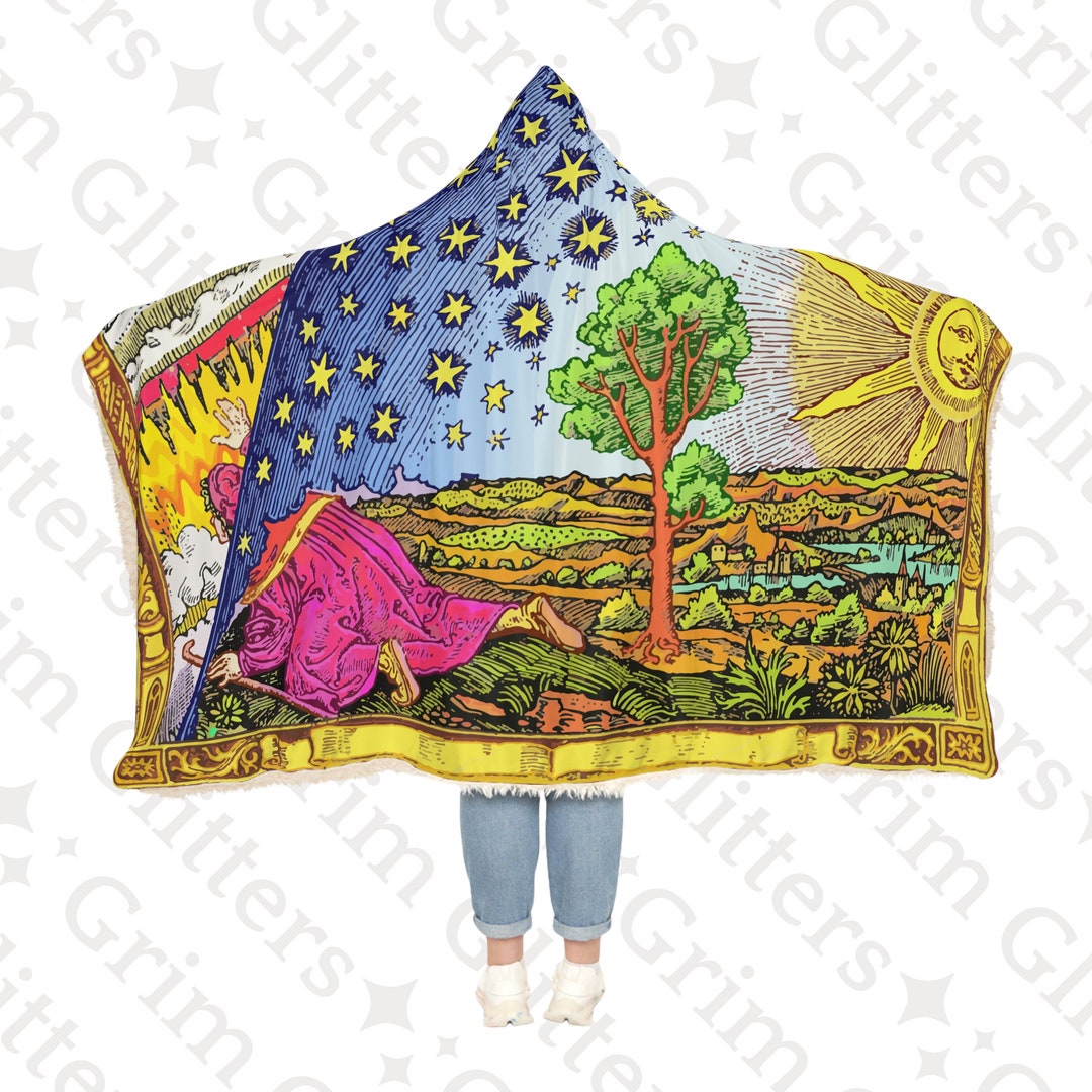 Flammarion Snuggle Cloak - Traveler Exploring the Universe - Esoteric ...