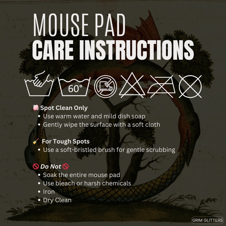 Dragon Ouroboros Mouse Pad: Clavis Artis Esoteric Decor - Etsy