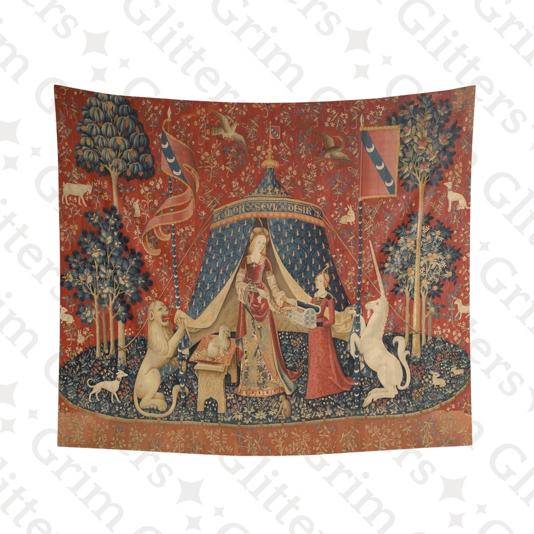 Unicorn Tapestry - the Lady and the Unicorn (desire) - Medieval Art ...