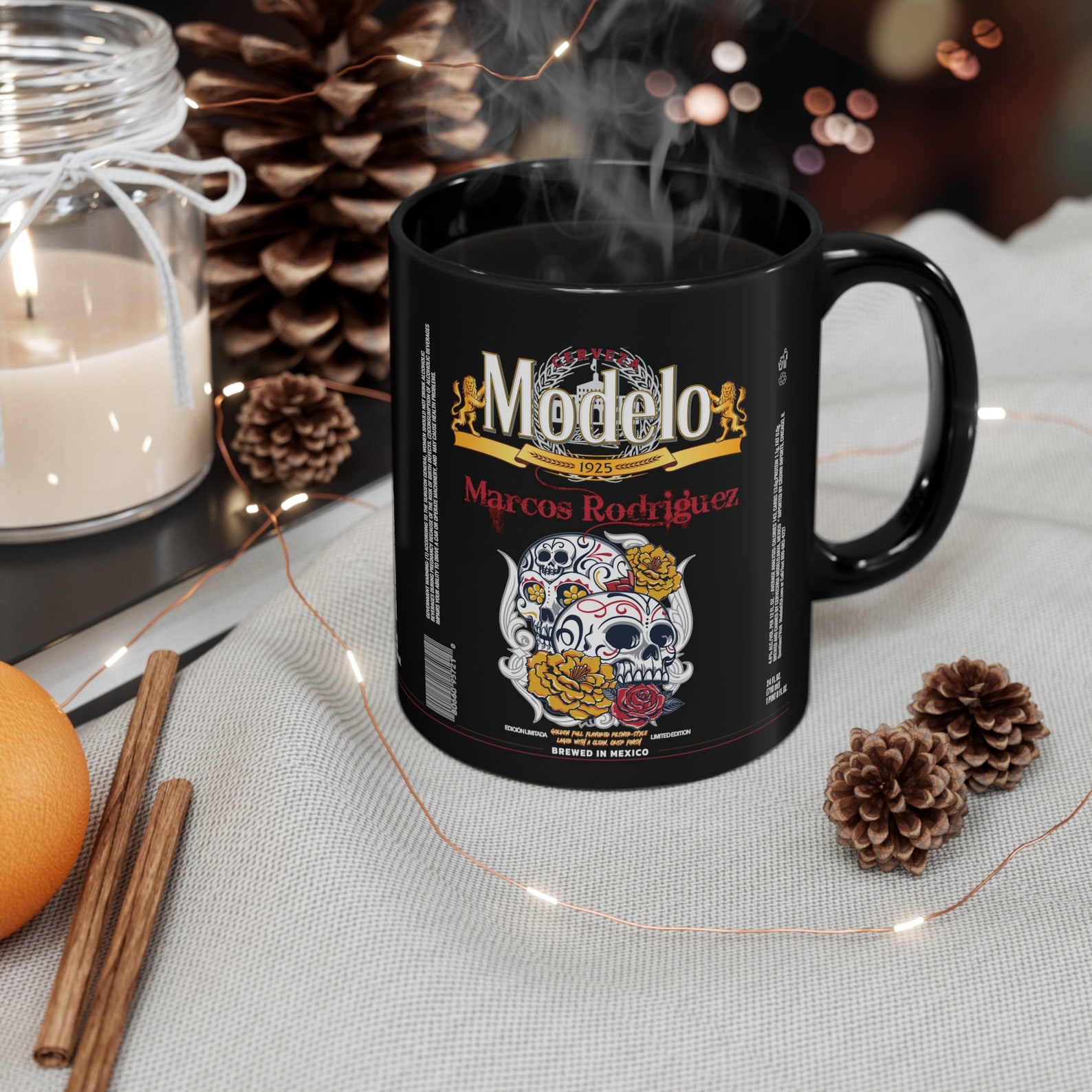Modelo Coffee Mug | Customized Gift | Gift for Latino | Mexican Gift ...