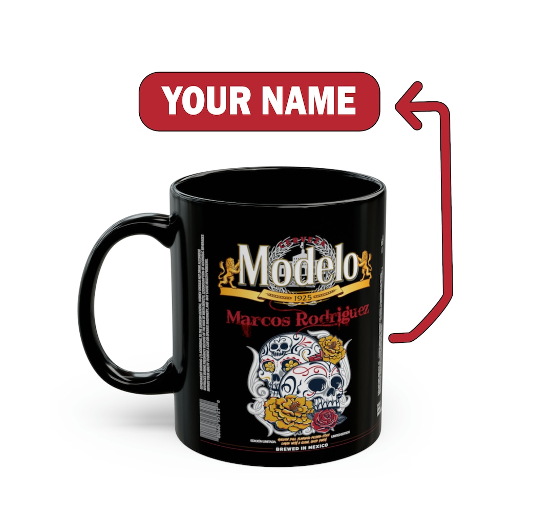 Modelo Coffee Mug | Customized Gift | Gift for Latino | Mexican Gift ...