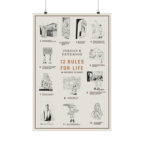 Jordan Peterson Poster - Etsy