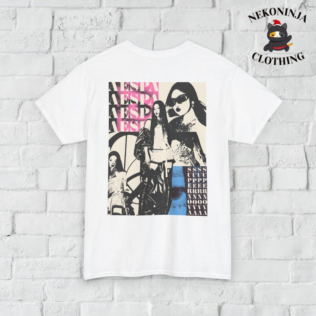 Ningning Aespa Supernova Shirt | Kpop Graphic Tee | Vintage Aesthetic T ...