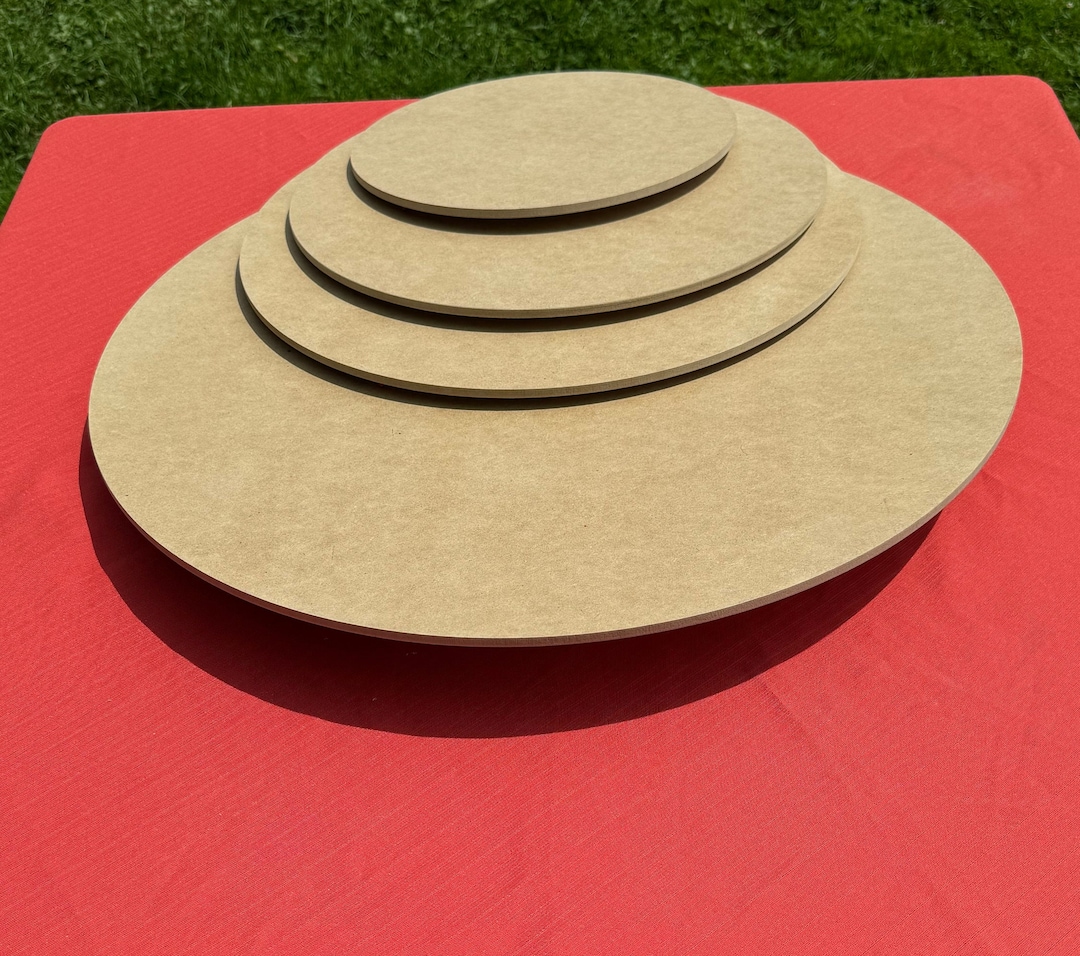 1/4 Inch X 12 Inch MDF Rounds for Art or Crafting - Etsy