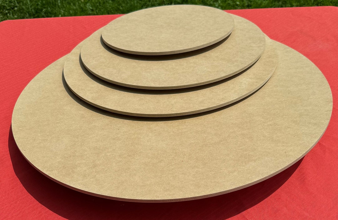 1/4 Inch X 24 Inch MDF Circles for Art or Crafting - Etsy