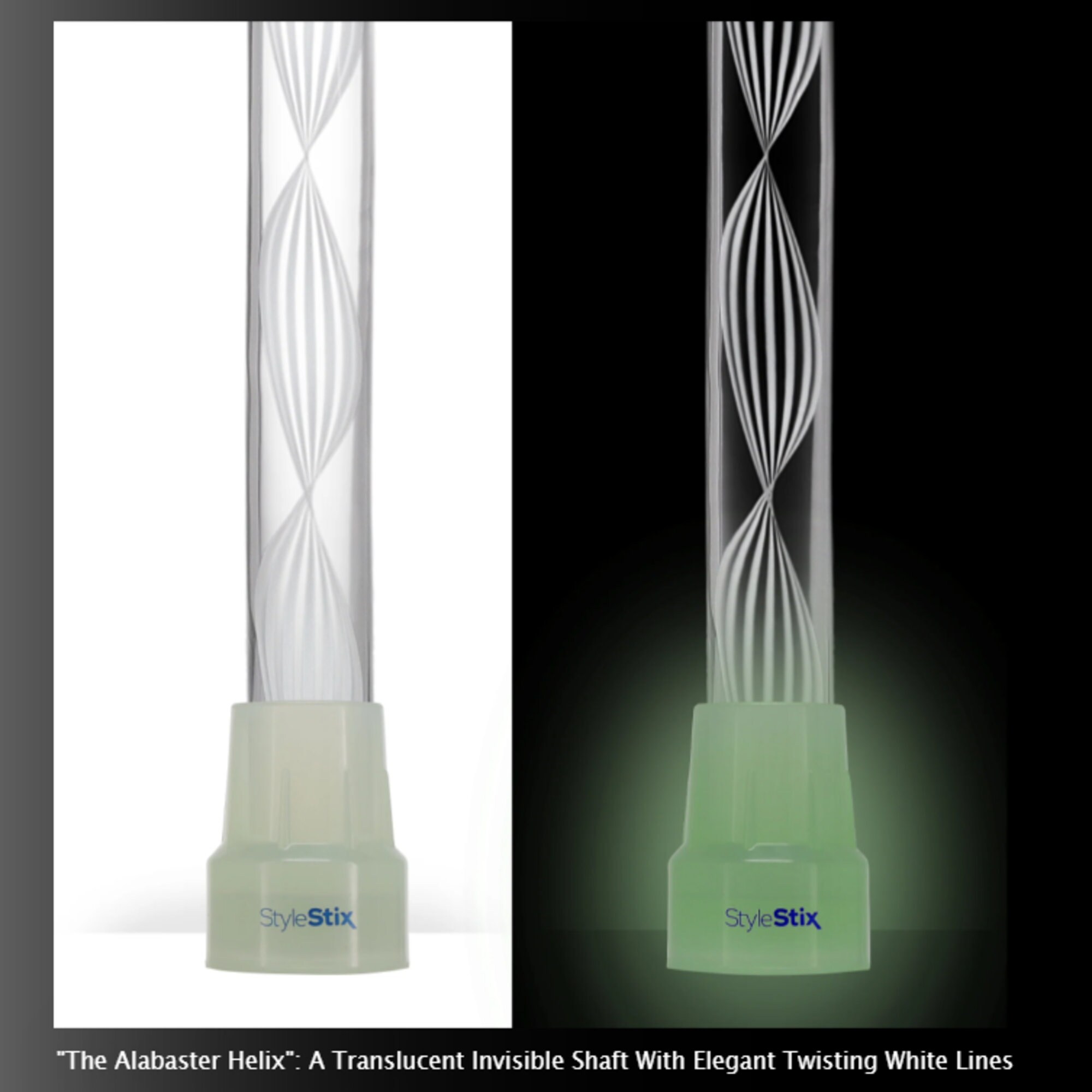 The Alabaster Helix A Translucent Invisible Shaft With Elegant Twisting ...