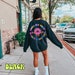 Oversized Gym Sweater Donut Sweater Gym Pump Cover Donut Worry Be Happy ...