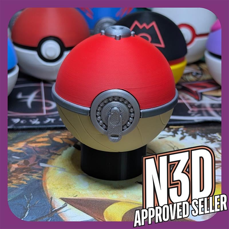 3d Print Pokeball Display - Etsy