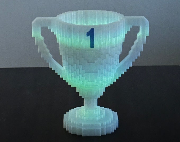 3D Printed Glow in the Dark Trophy - Etsy